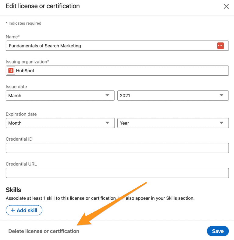 How to add certifications to your LinkedIn profile?