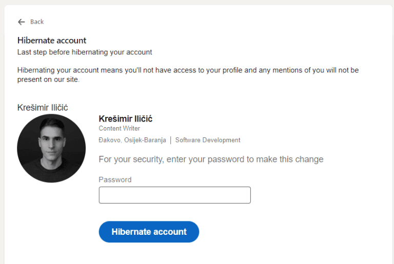 How to Hibernate LinkedIn Account? [2024] - viralspy