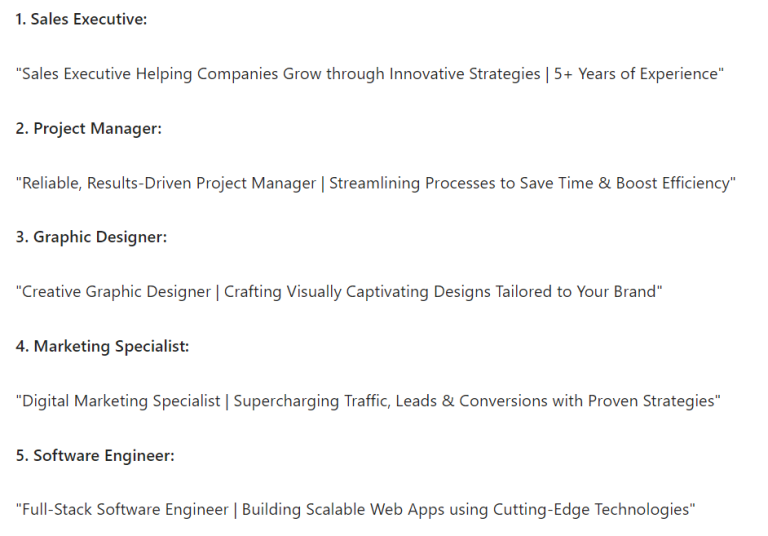 Craft a Powerful LinkedIn Headline in 4 Simple Steps