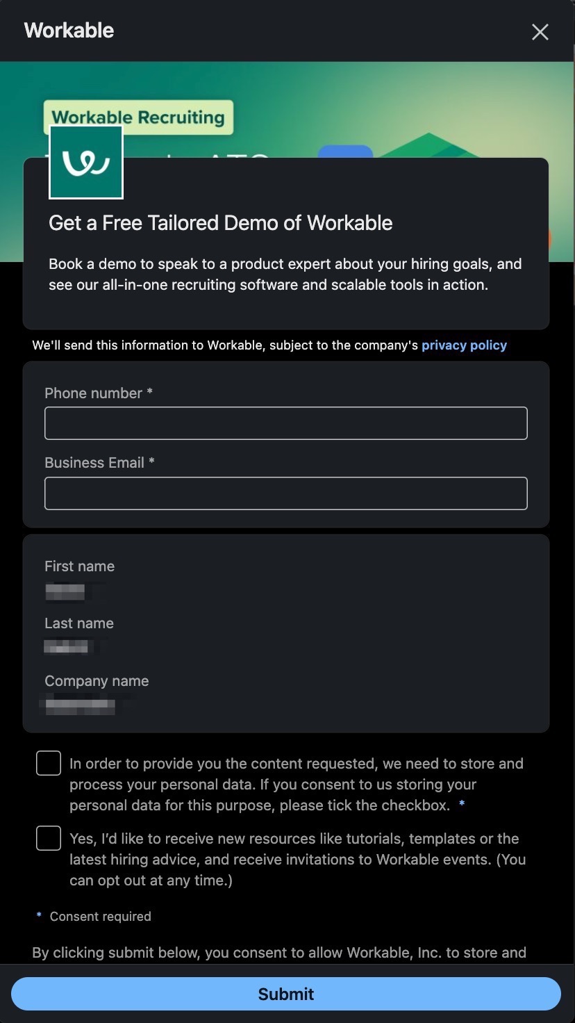 LinkedIn Lead Gen Forms: Examples & Best Practices - viralspy